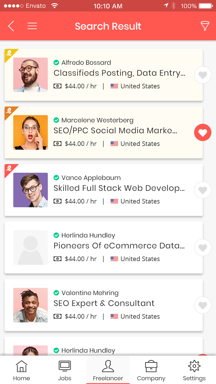 Enlisto - Mobile App PSD Template by AmentoTech | ThemeForest